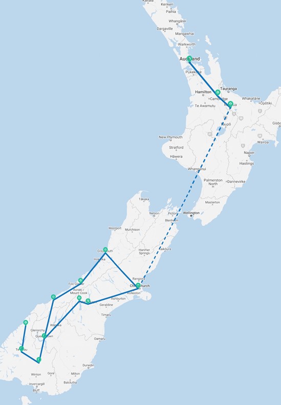 11 Day New Zealand Itinerary - Coach Tour | NZ-Tourism