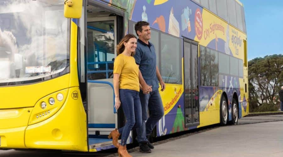 Explorer Bus 24 Hour Hop On Hop Off Pass Auckland | NZ Tourism Tours ️