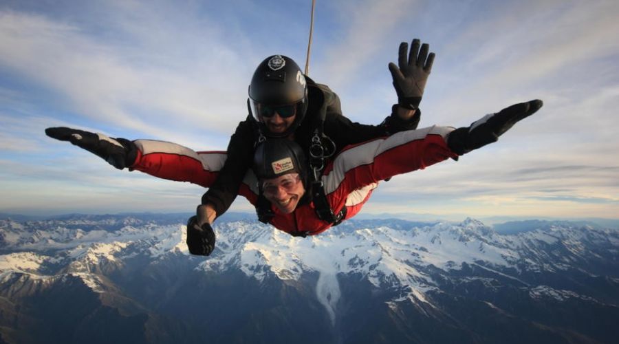 Skydive Franz Josef Glacier: New Zealand’s Iconic Alpine Scenery | NZ ...